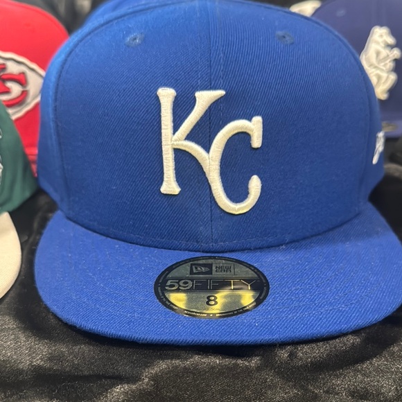 New Era | Accessories | New Era Royal Blue Kc 59fifty Cap | Poshmark